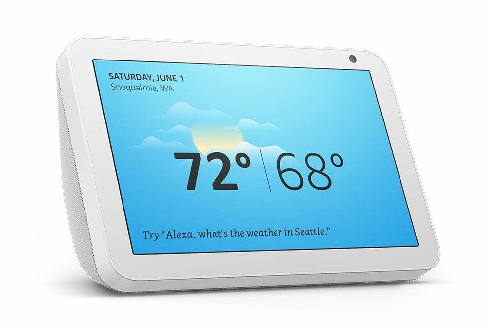 Amazon debuts new Echo Show 8 smart display, noise-reducing earbuds ...