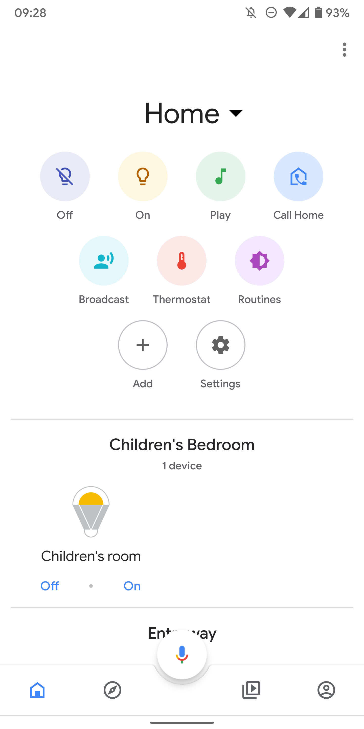 Google Home app adds handy button to call your Smart Display at home
