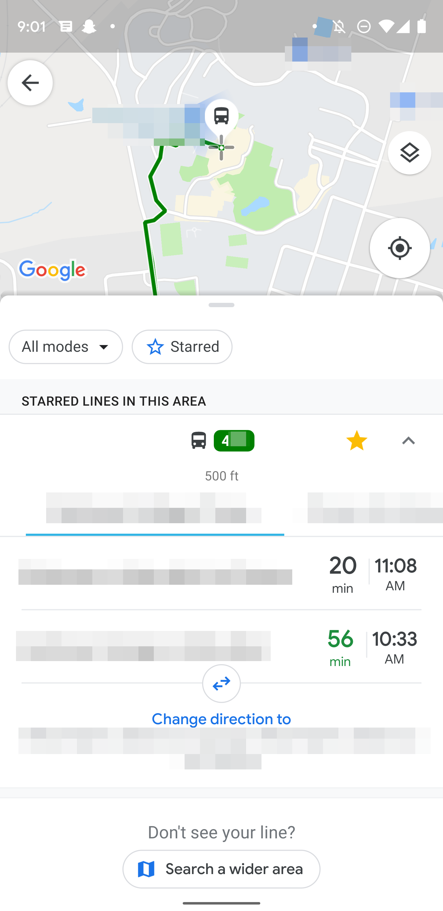 Google Maps adds quick access to your preferred transit lines and ...