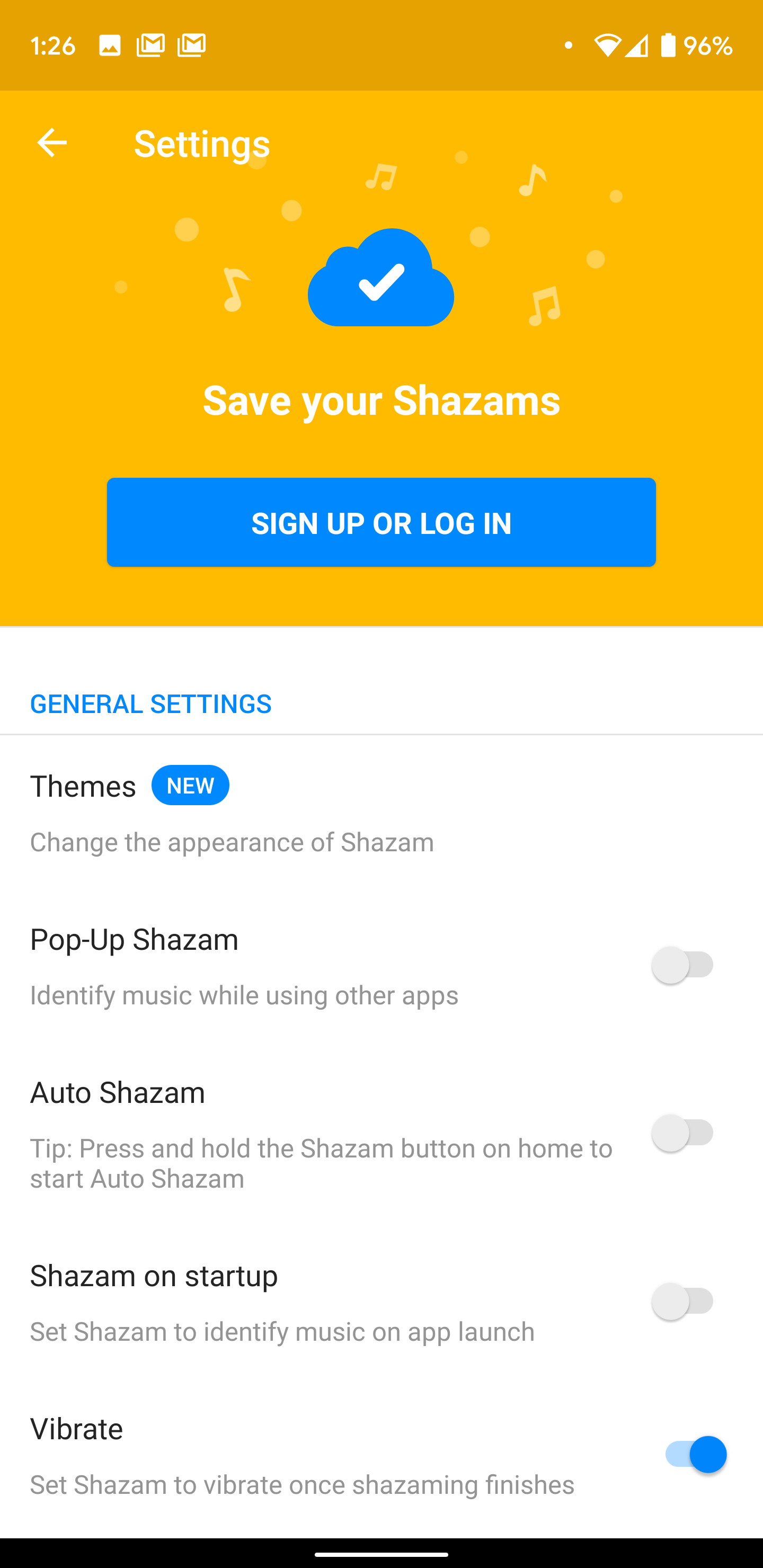 Shazam is the latest app to add a dark theme on Android