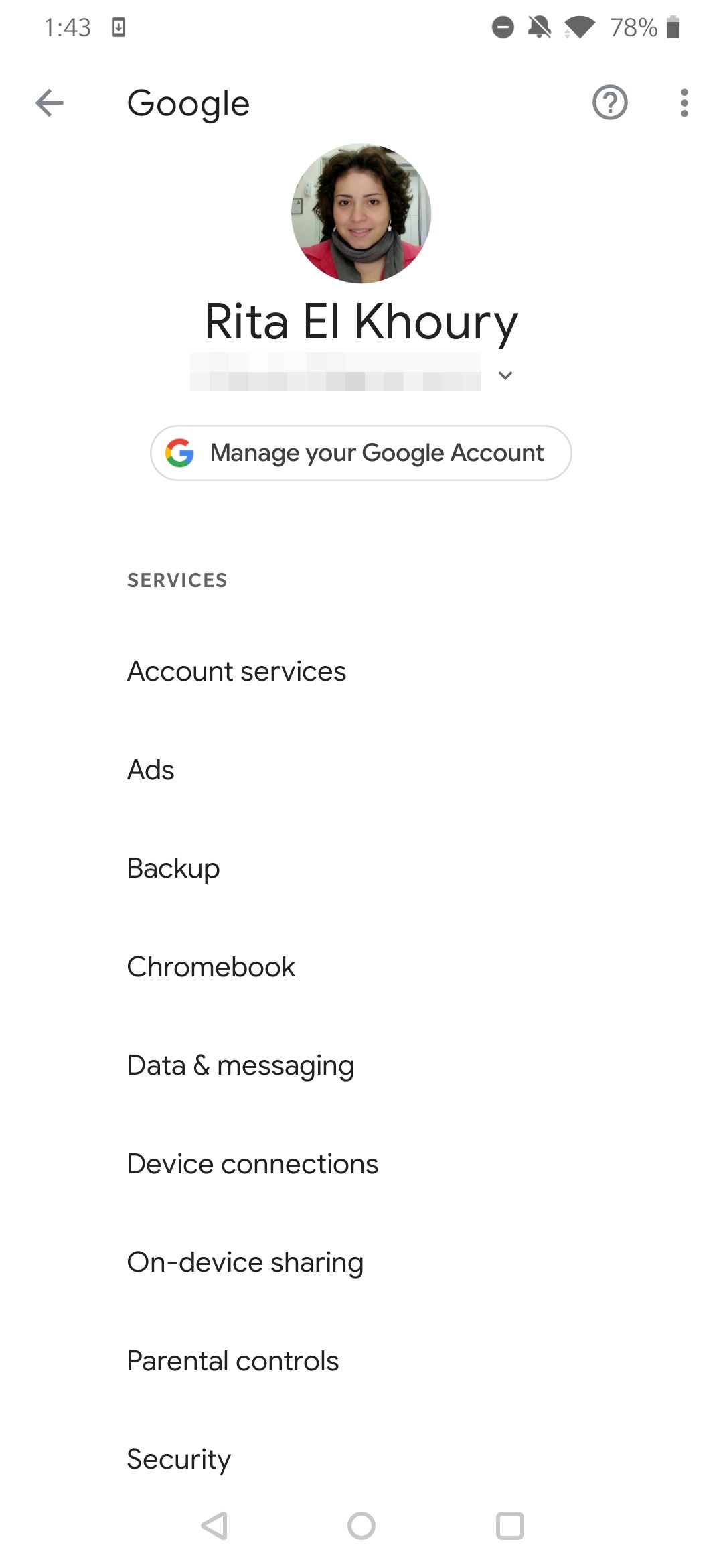 Redesigned 'Google' section in Settings spotted, matches Google Account ...