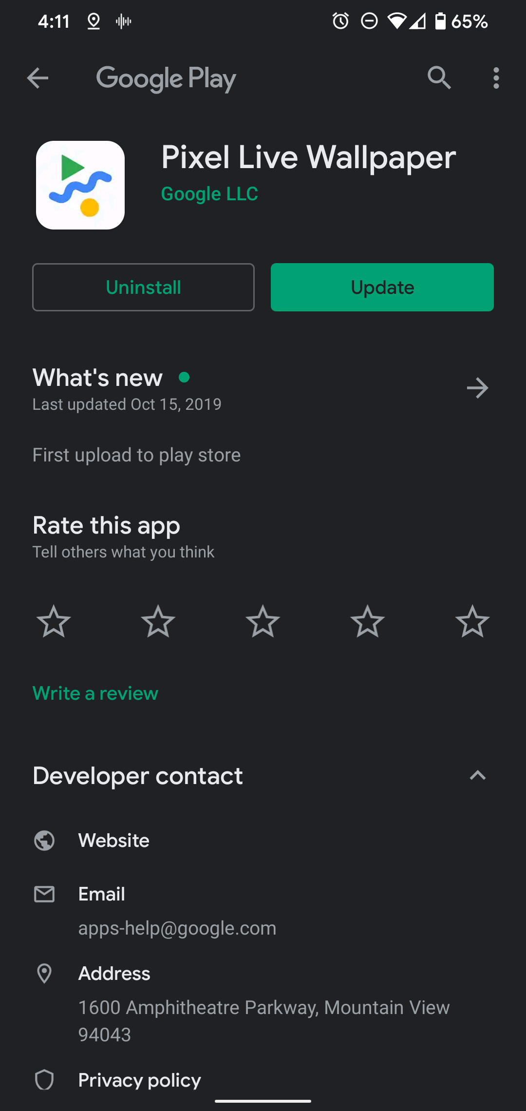 Live Wallpaper Store