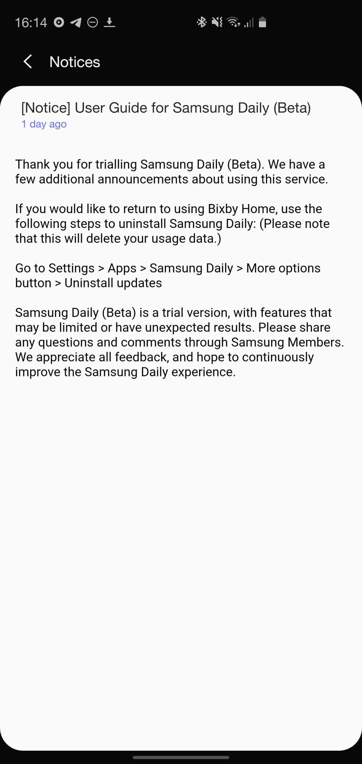 Bixby Home to make way to Samsung Daily, bringing minor improvements ...