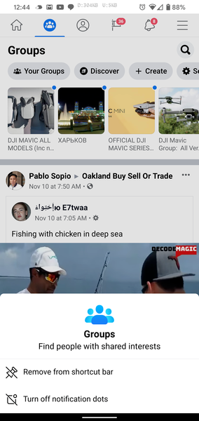 Facebook finally allows removal of tabs and red notification dots from ...