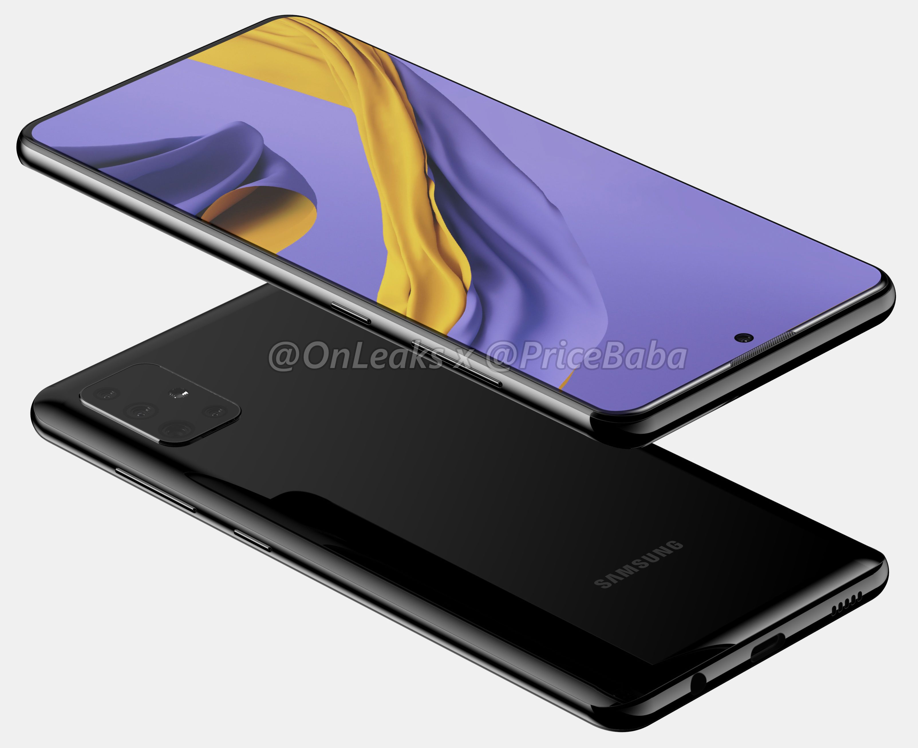 Samsung Galaxy A51 leaked with four rear cameras, sticks with headphone ...