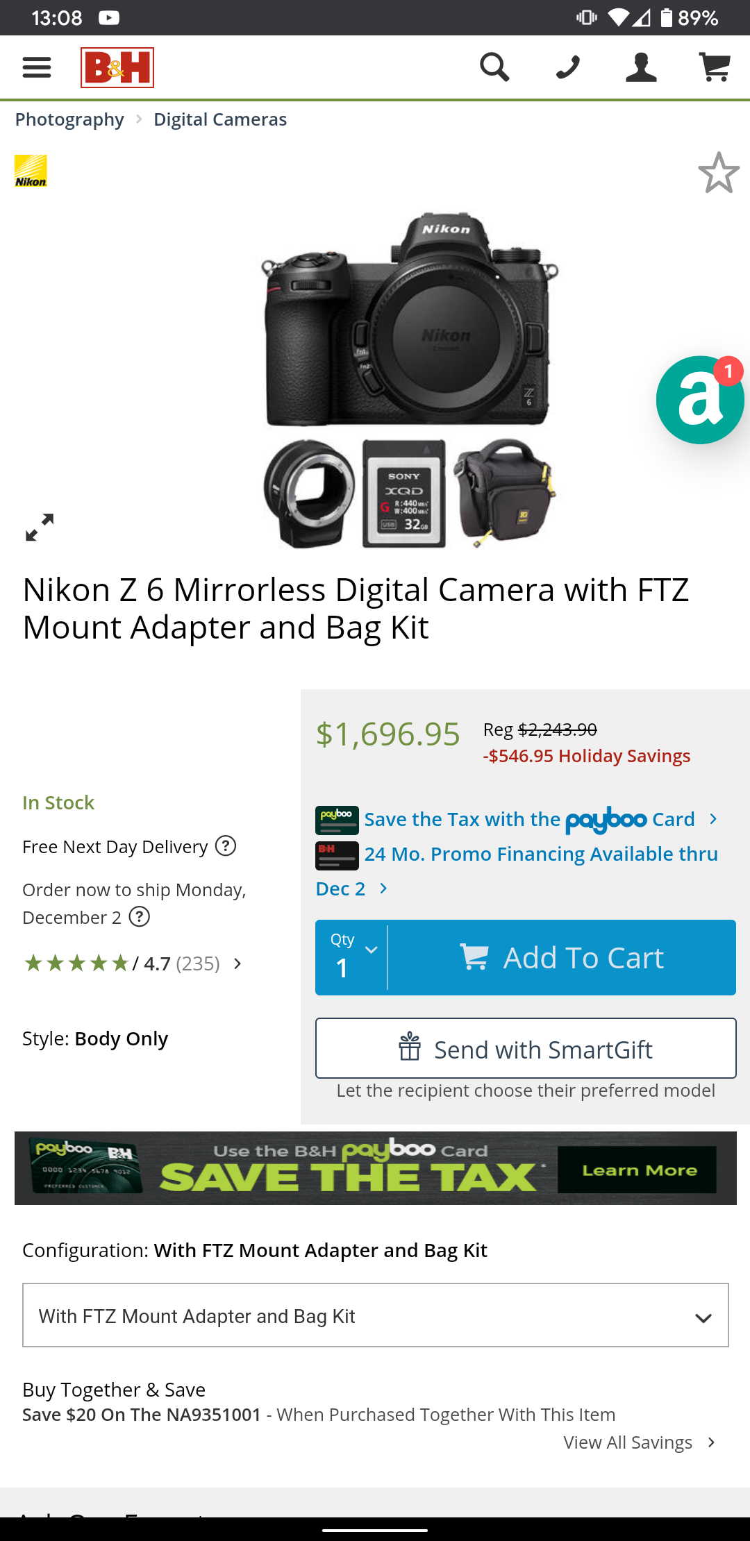 Amazon's Android app gets a shopping assistant to help you check prices ...