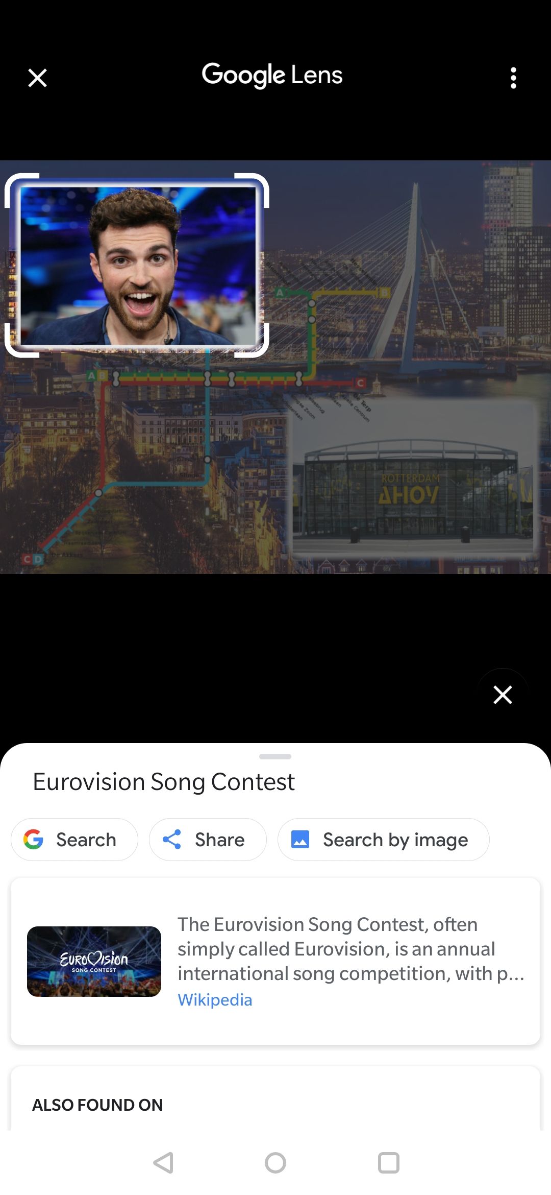 Google Lens is now integrated in Chrome's image search