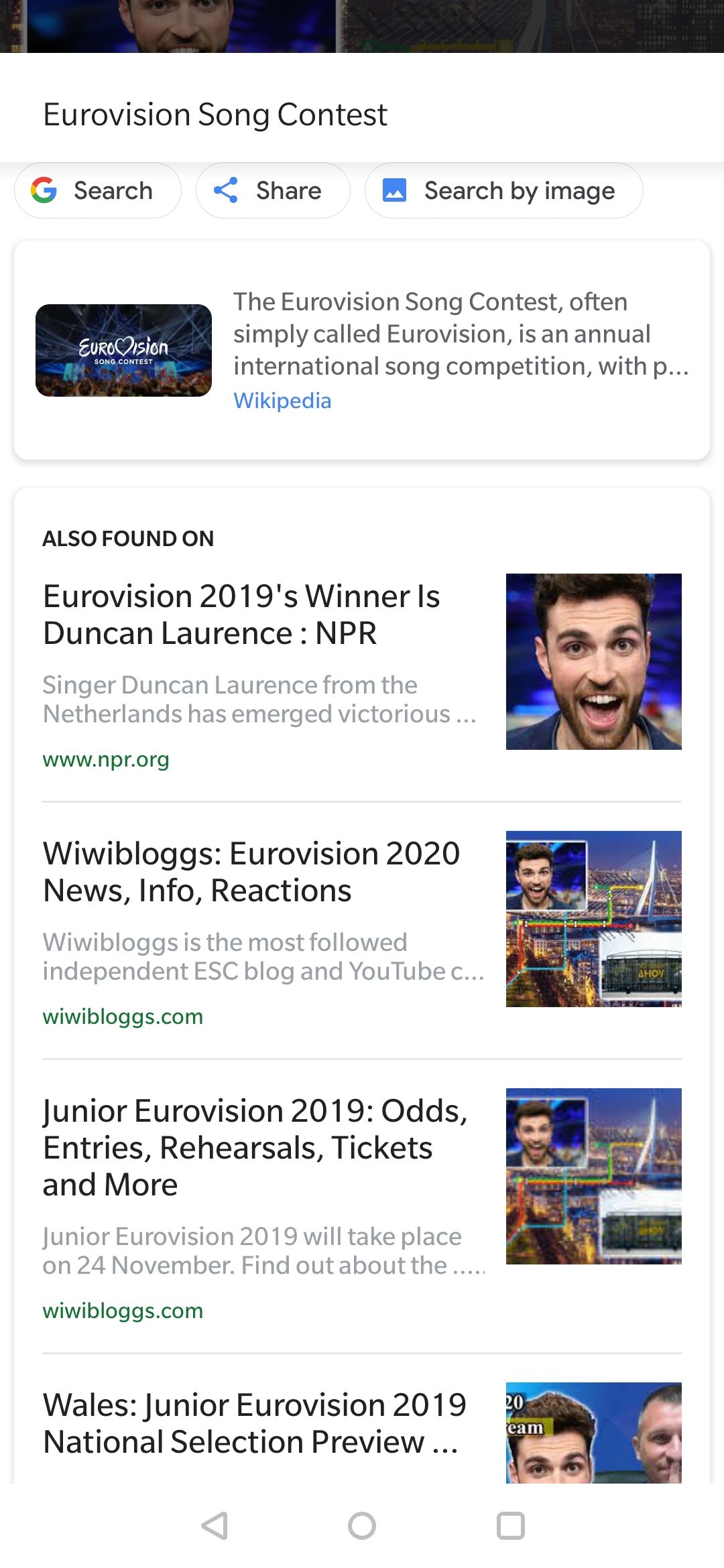 Google Lens is now integrated in Chrome's image search