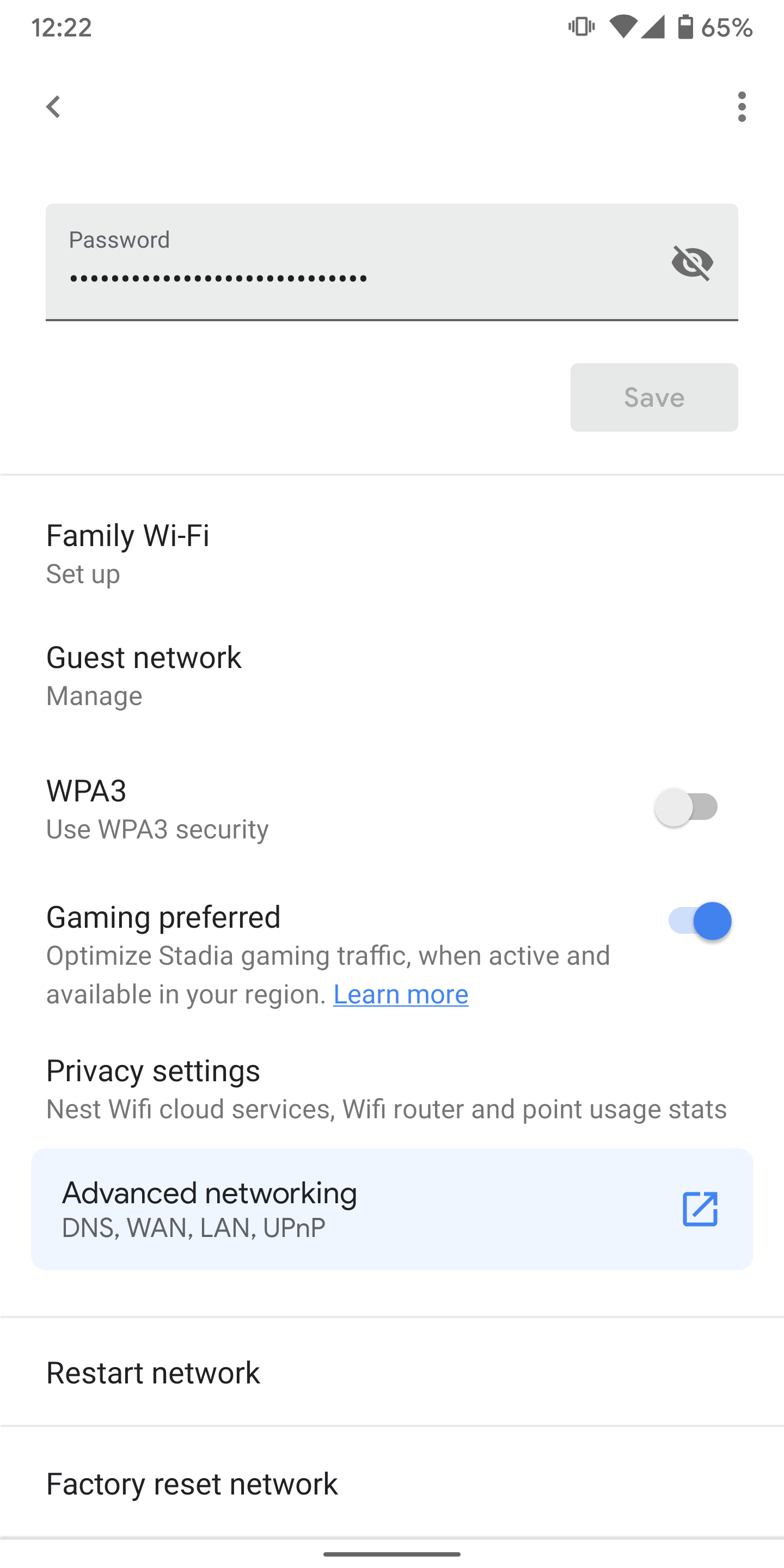 You can add Google Wifi routers to the Google Home app and that lets ...