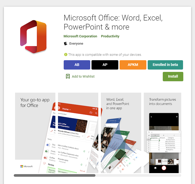Microsoft opens all-in-one Office mobile app for public preview [APK ...