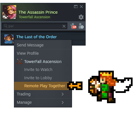 Steam Remote Play Together lets you play local multiplayer games online