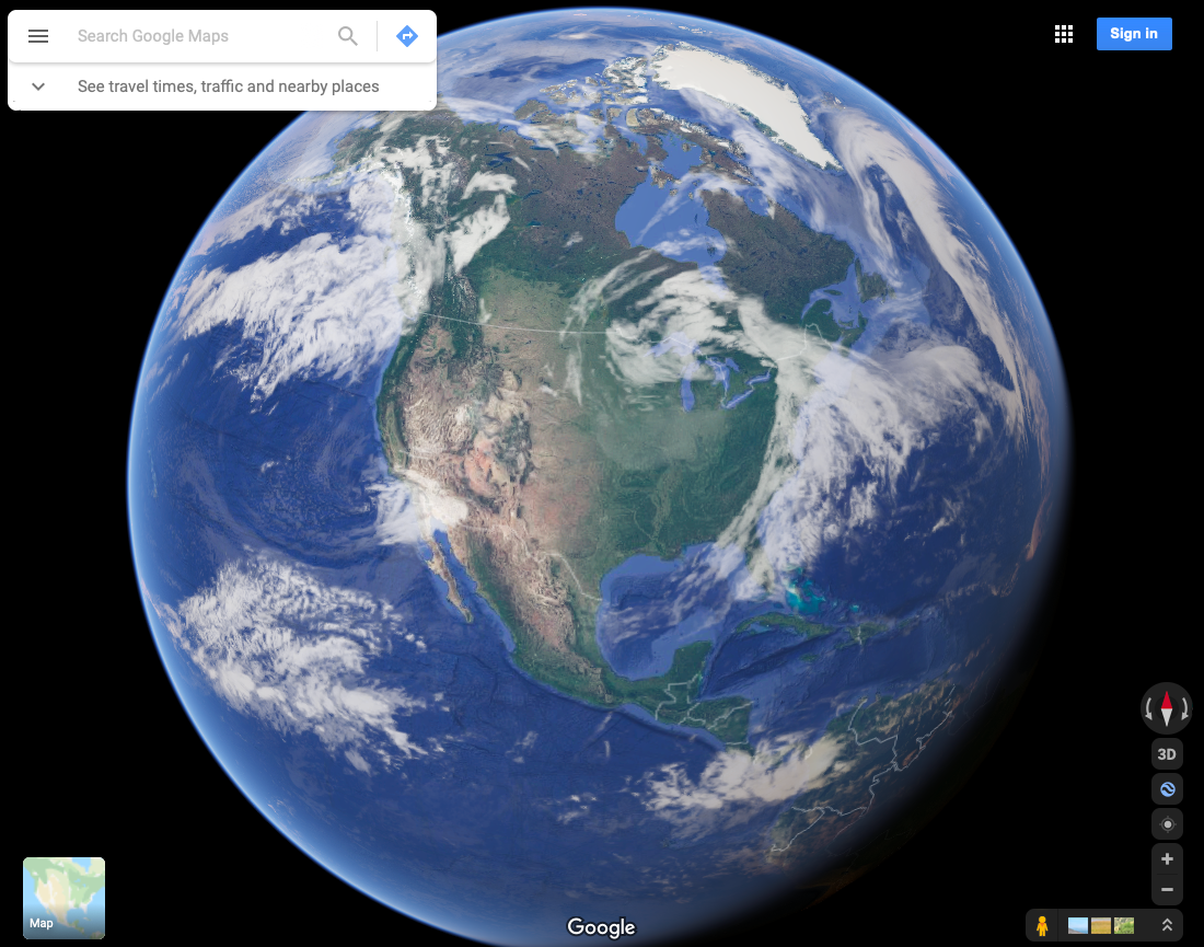 Google Maps adds whooshy new 'hyperdrive' effect as you browse the cosmos