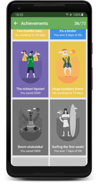 Help kick your smoking or vaping habit with the free QuitNow! app ...