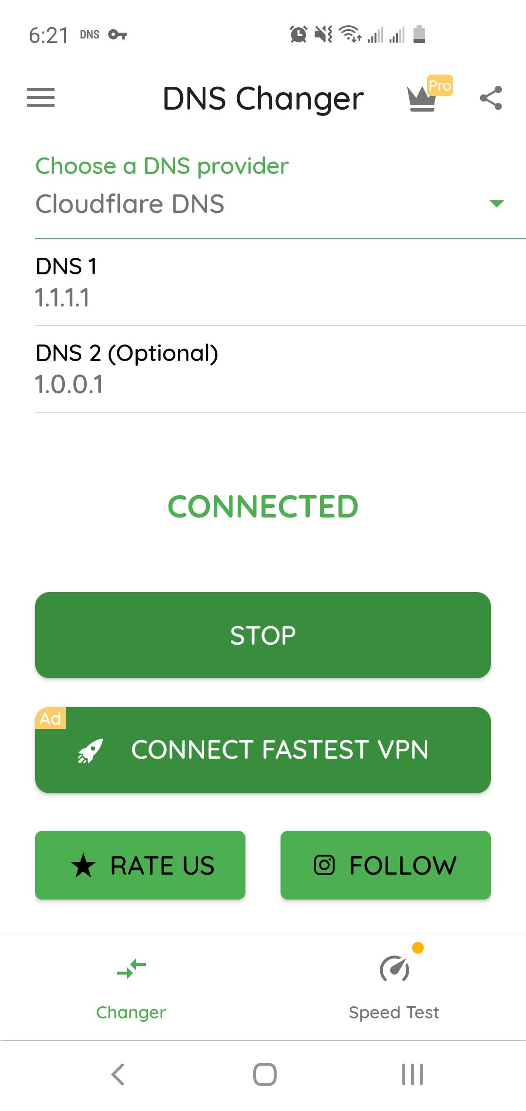 How to make Android use the DNS server of your choice