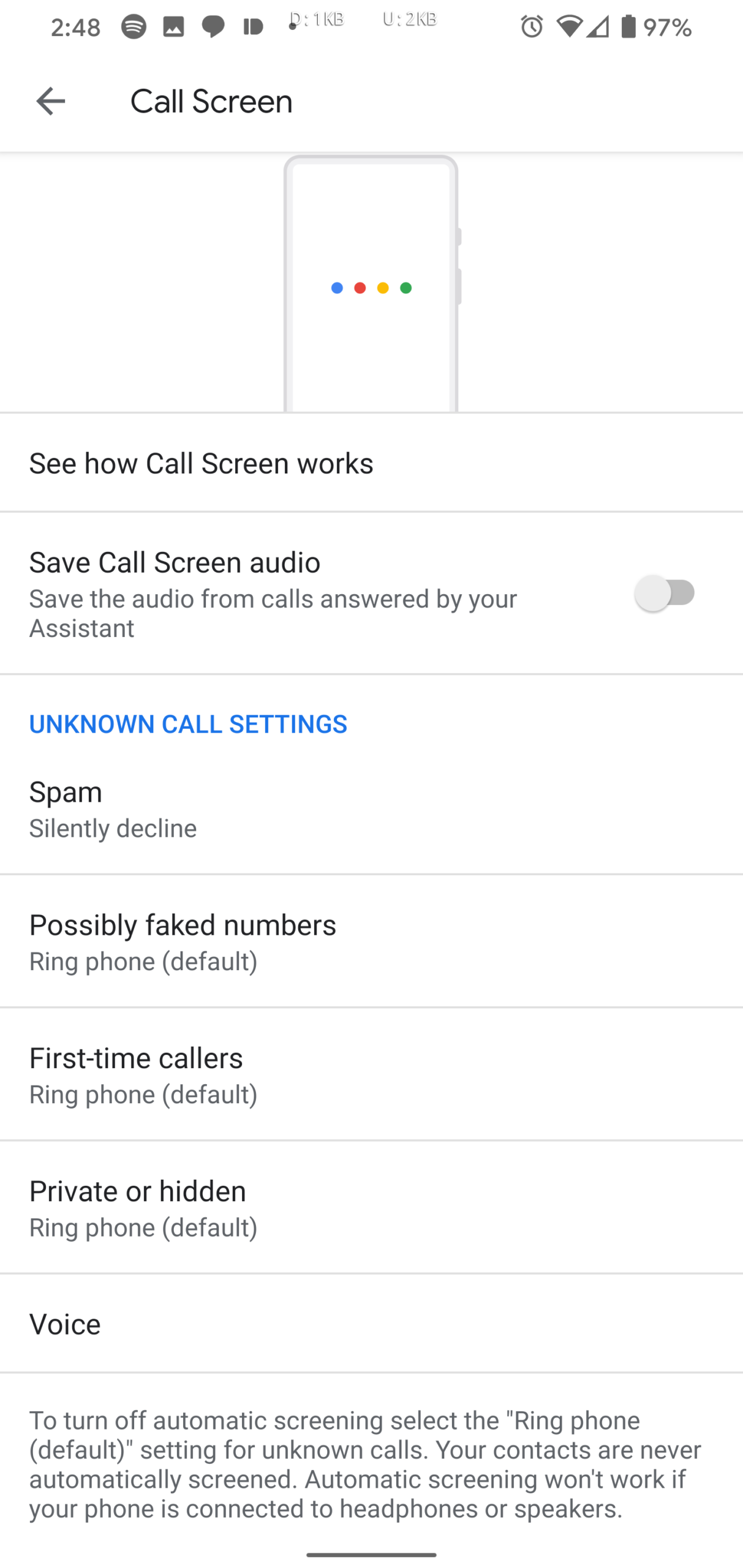 Automatic Call Screen starts rolling out on Pixel 4 with an option to ...