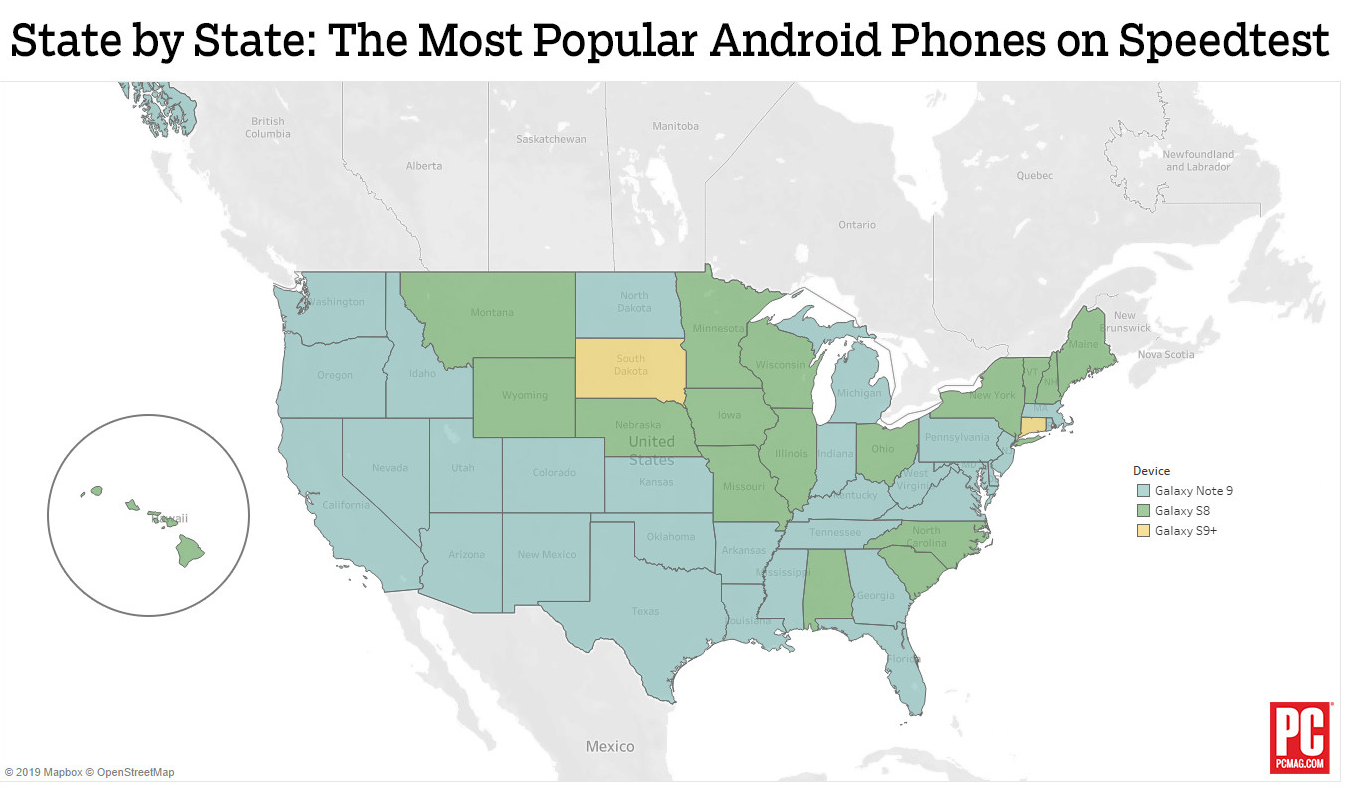 State-by-state Android popularity map suggests where you live may ...