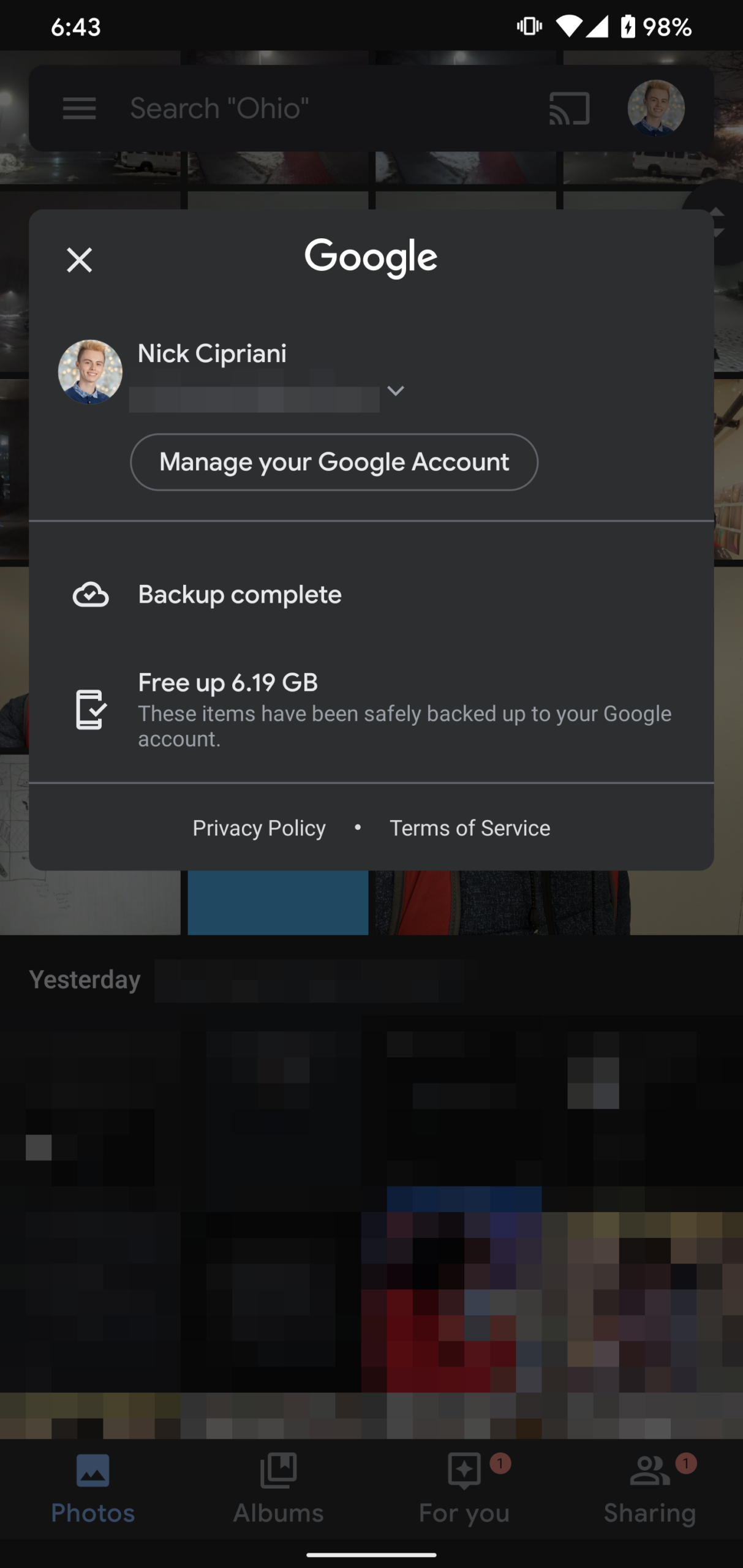Google Photos rolling out new account picker and a way to get back ...
