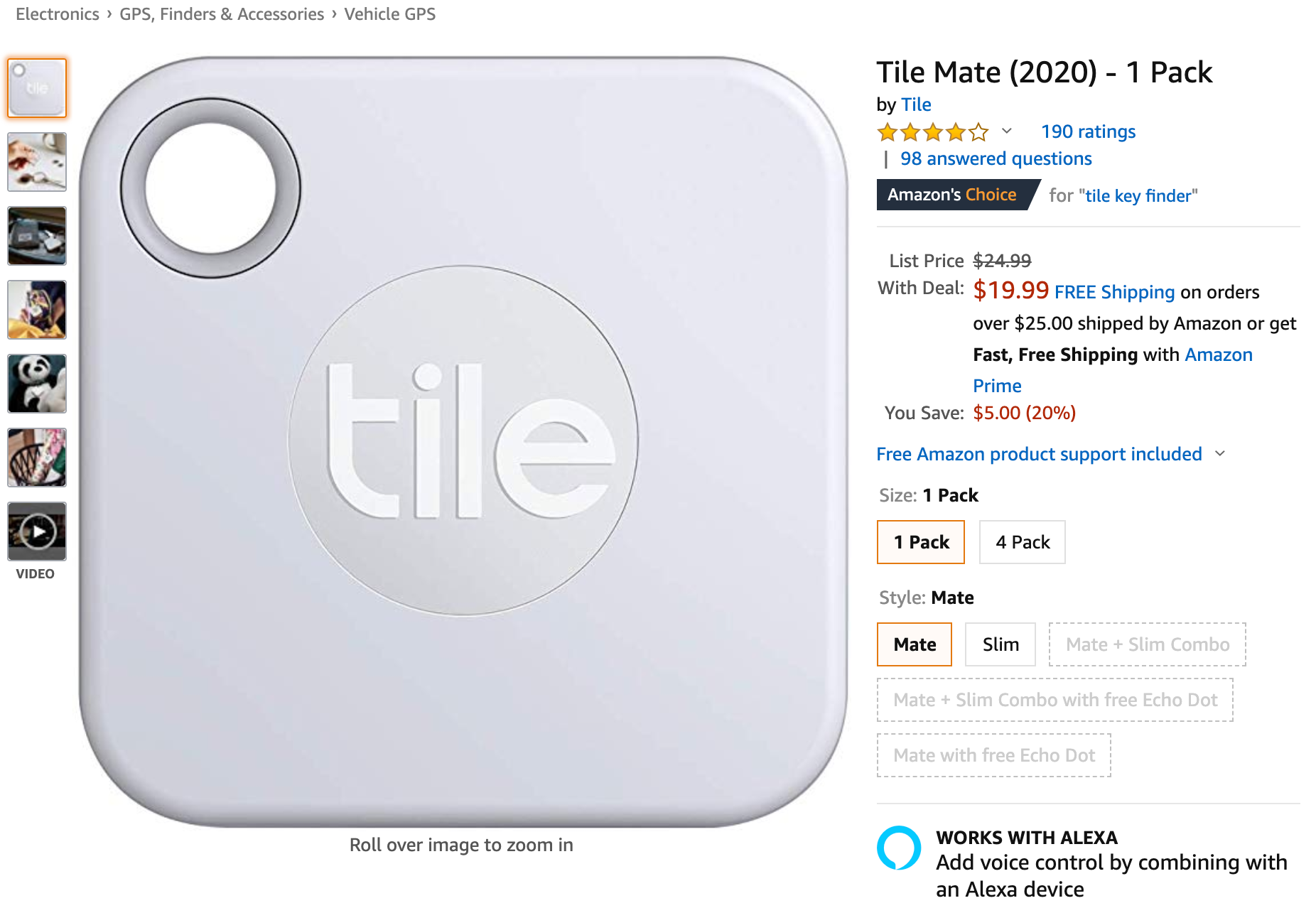 Get help finding your stuff with a Tile Mate (2020) for an all-time low ...