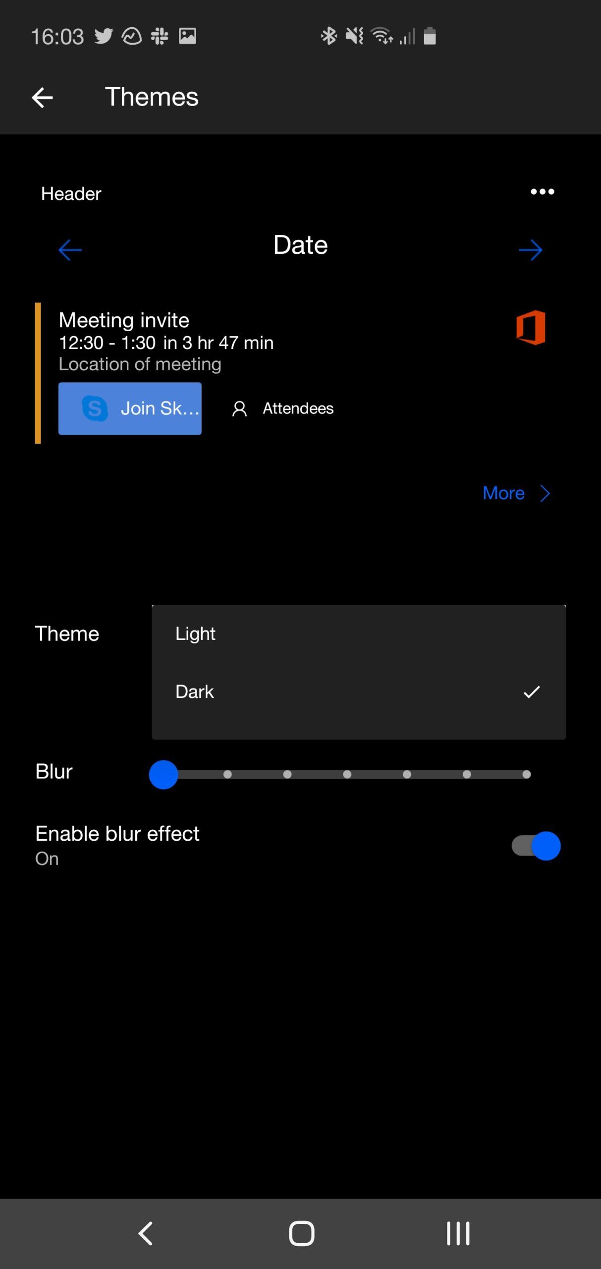 Microsoft Launcher Preview 6.0 adds landscape and improves dark mode
