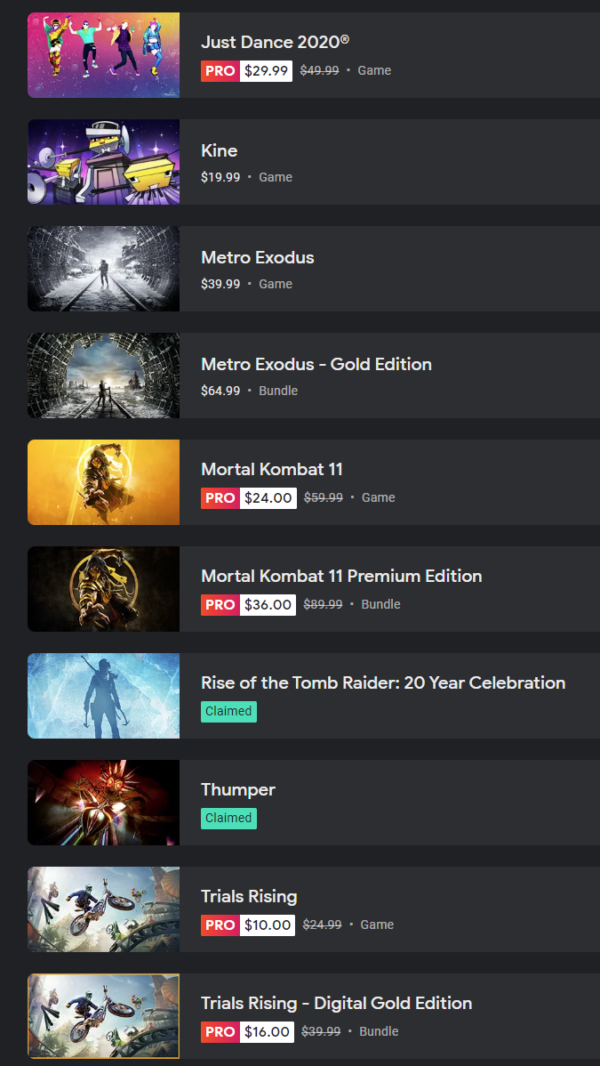 Stadia Pro adds Gylt and Metro Exodus to free game list for February ...
