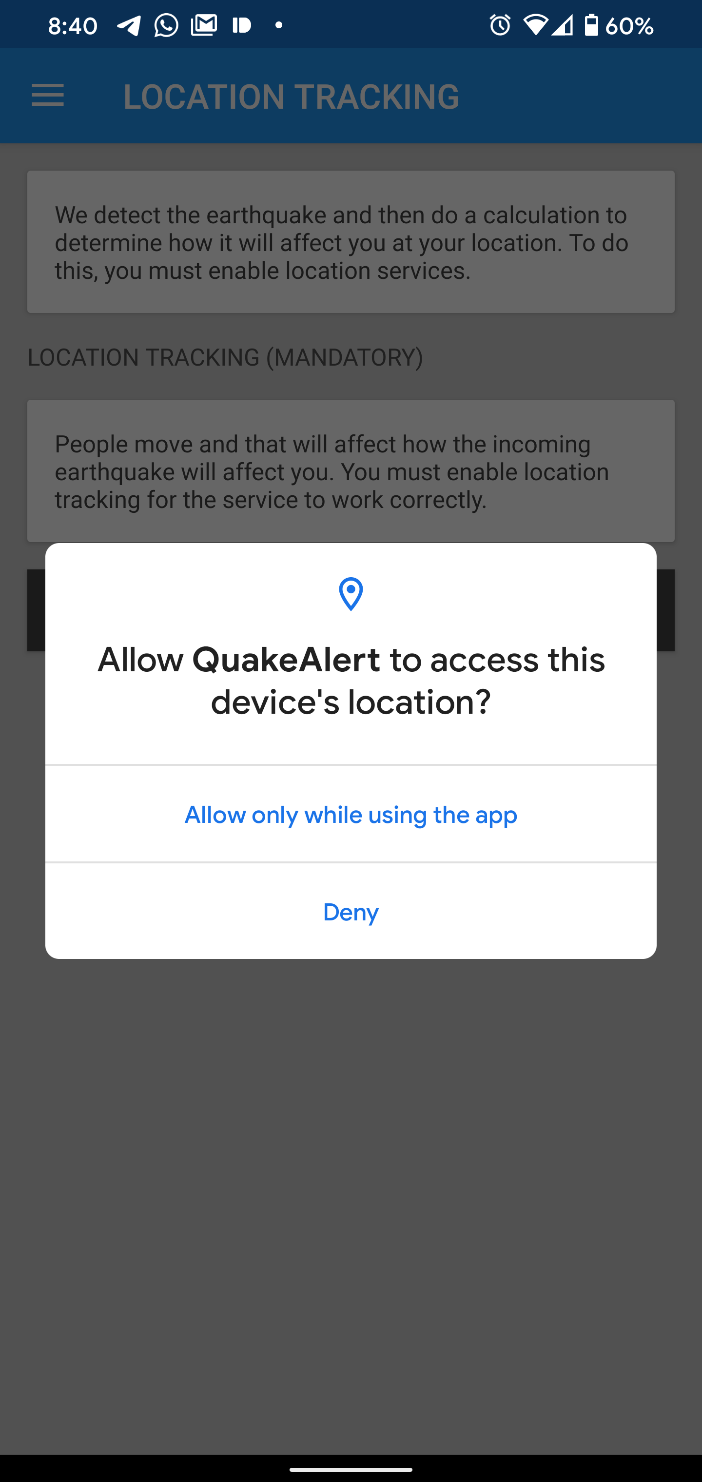 QuakeAlertUSA might become your early earthquake warning app of choice