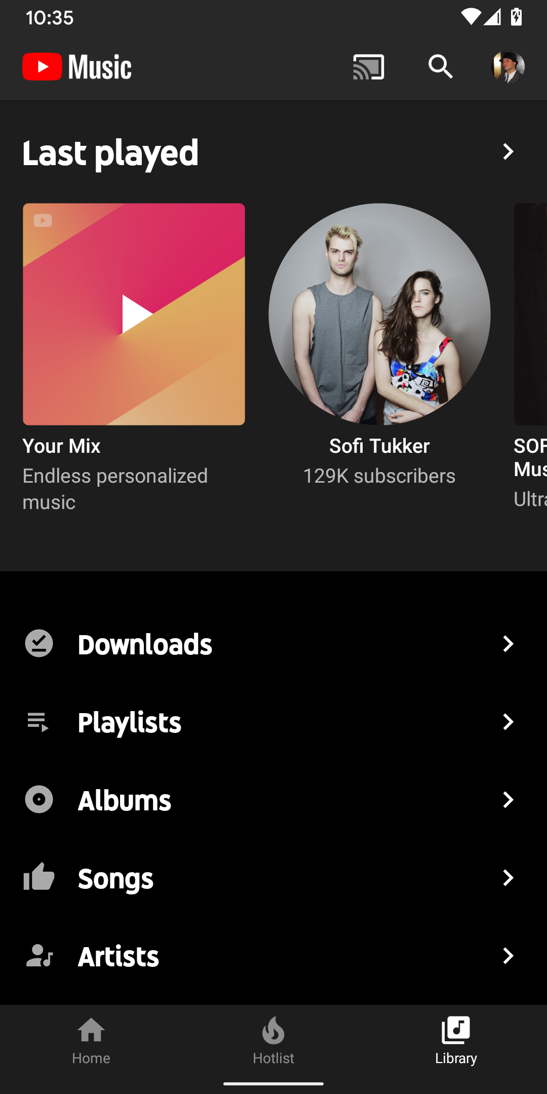 YouTube Music v3.47 prepares reorganized Library tab (APK Teardown)