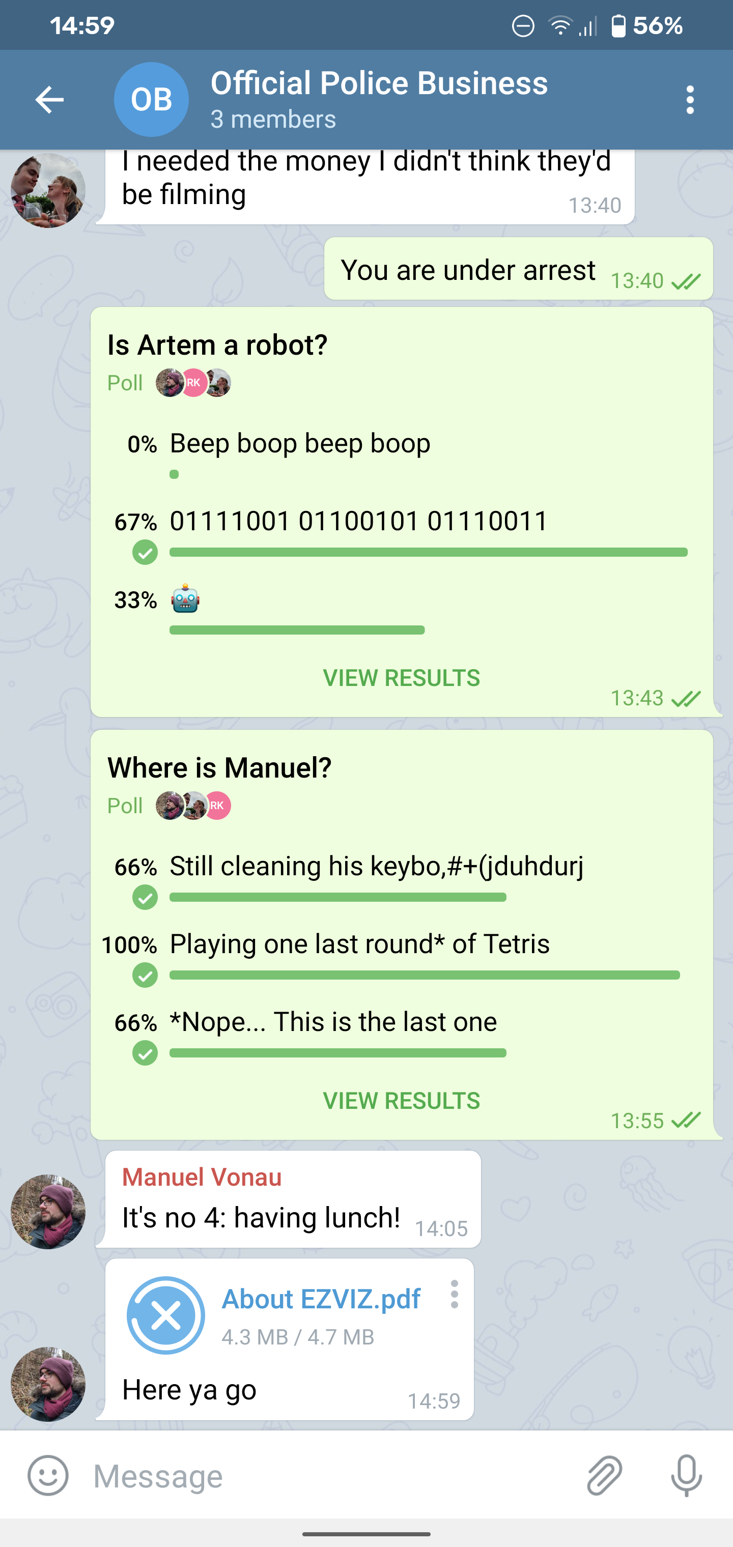 Telegram 5.14 adds multiple-answer and quiz polls (APK Download)