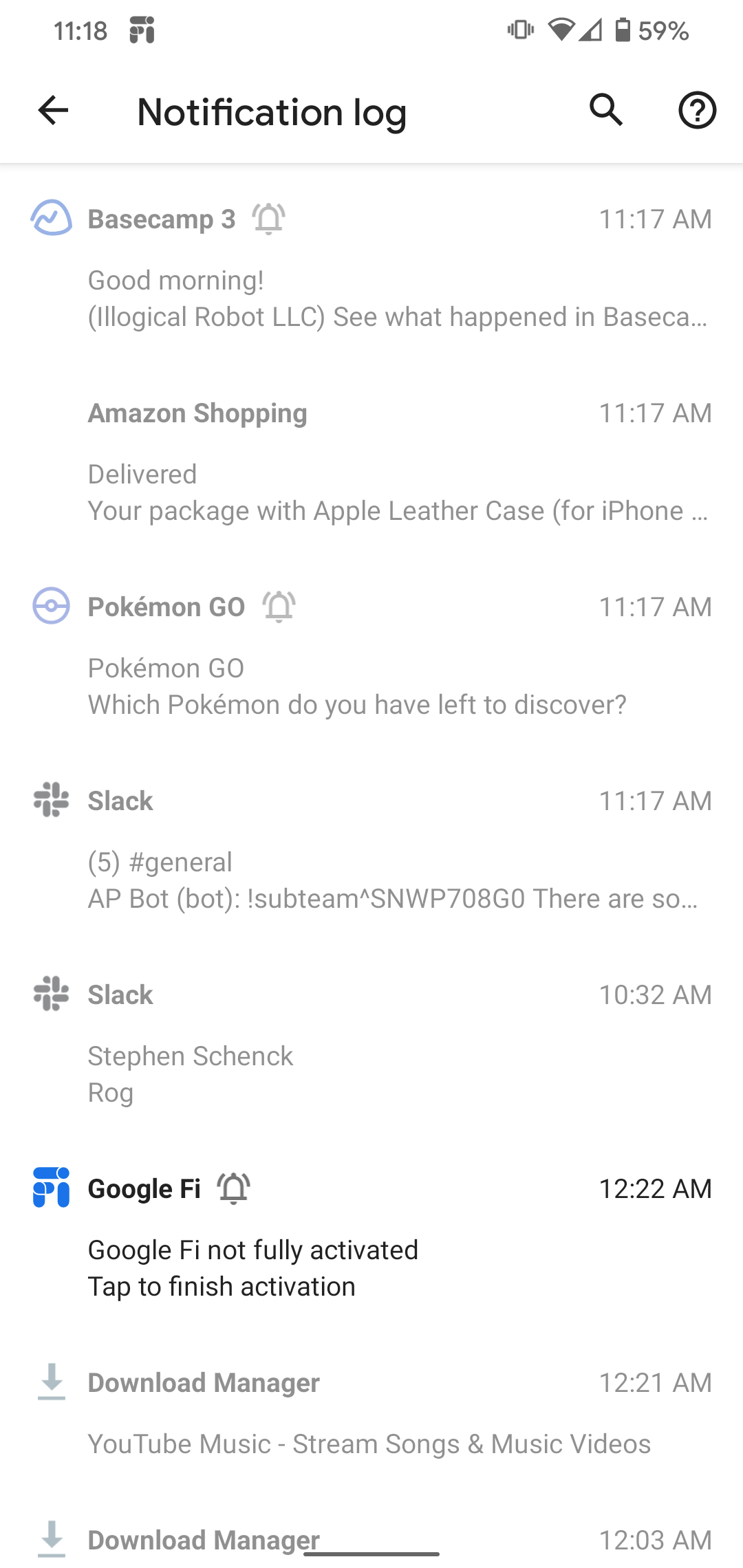 Android 11's notification history is no longer hidden (Updated)