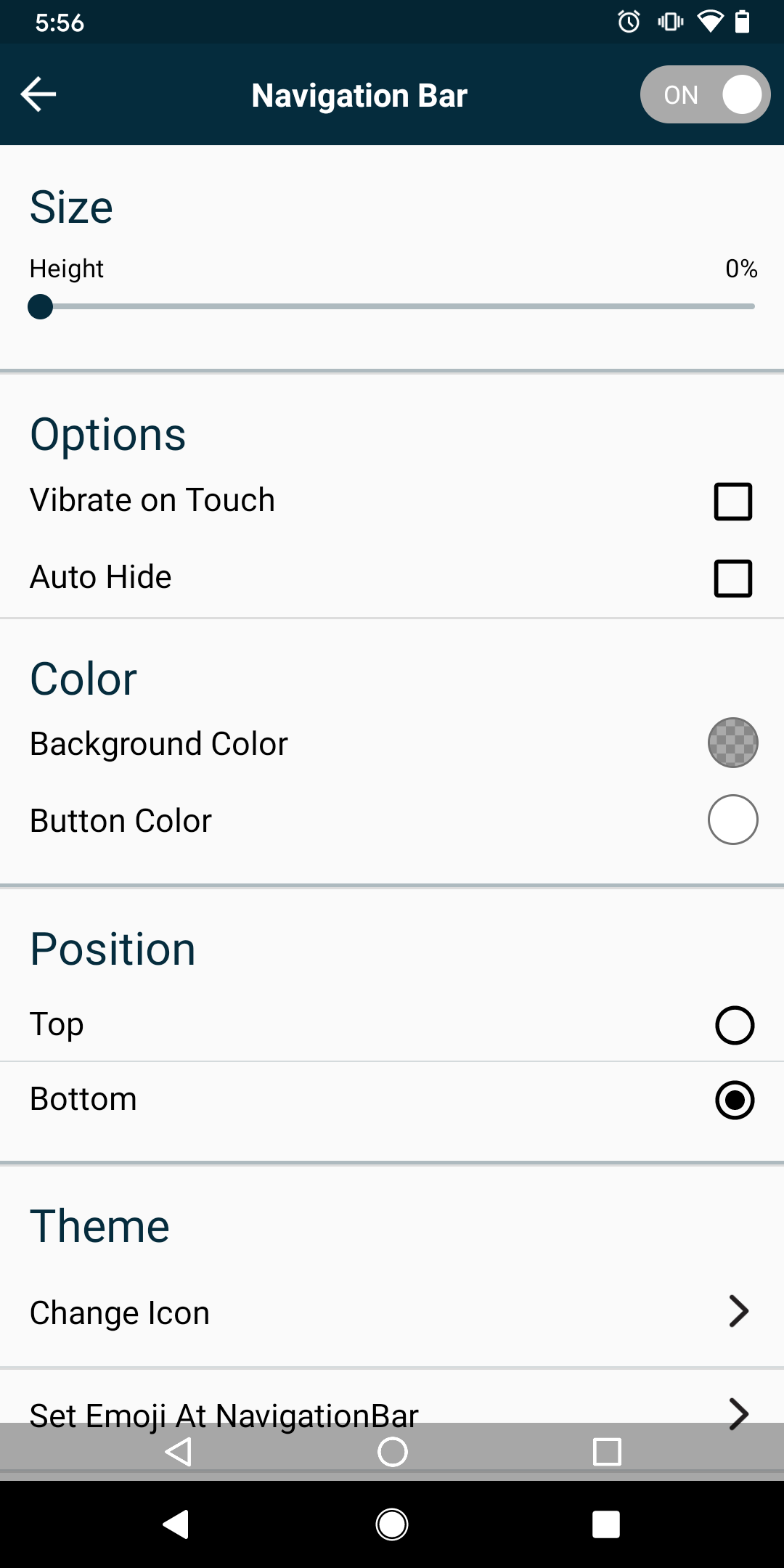 Android 11 kills apps that modify the navigation bar