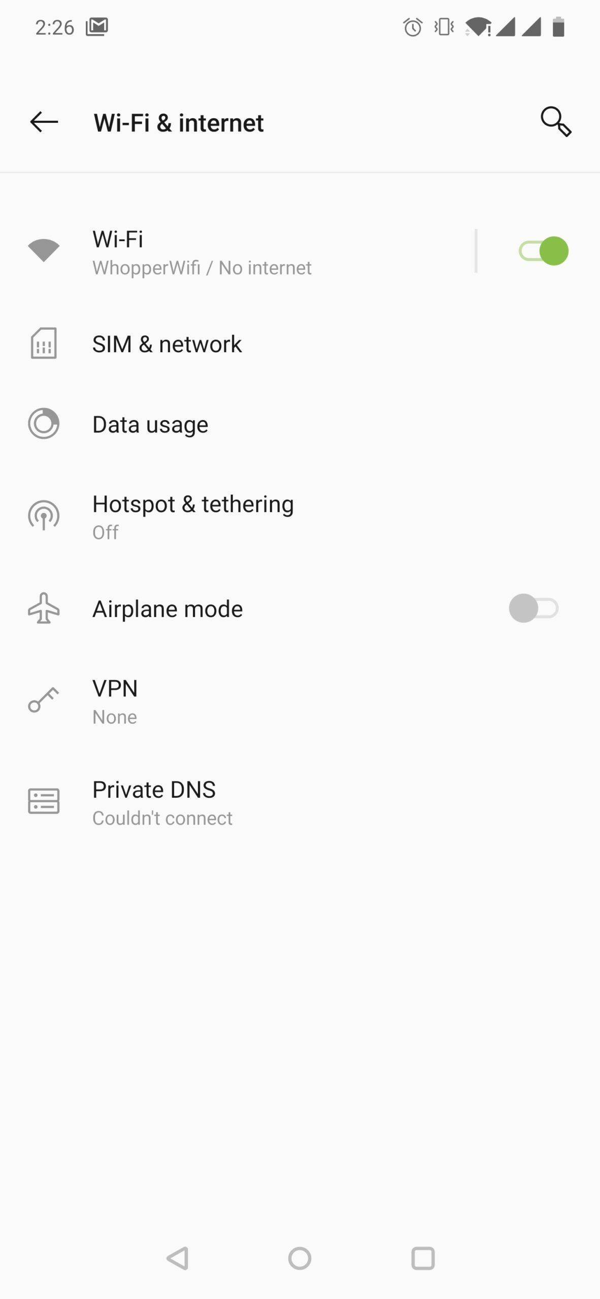Android 11 makes it easier to discover DNS server problems