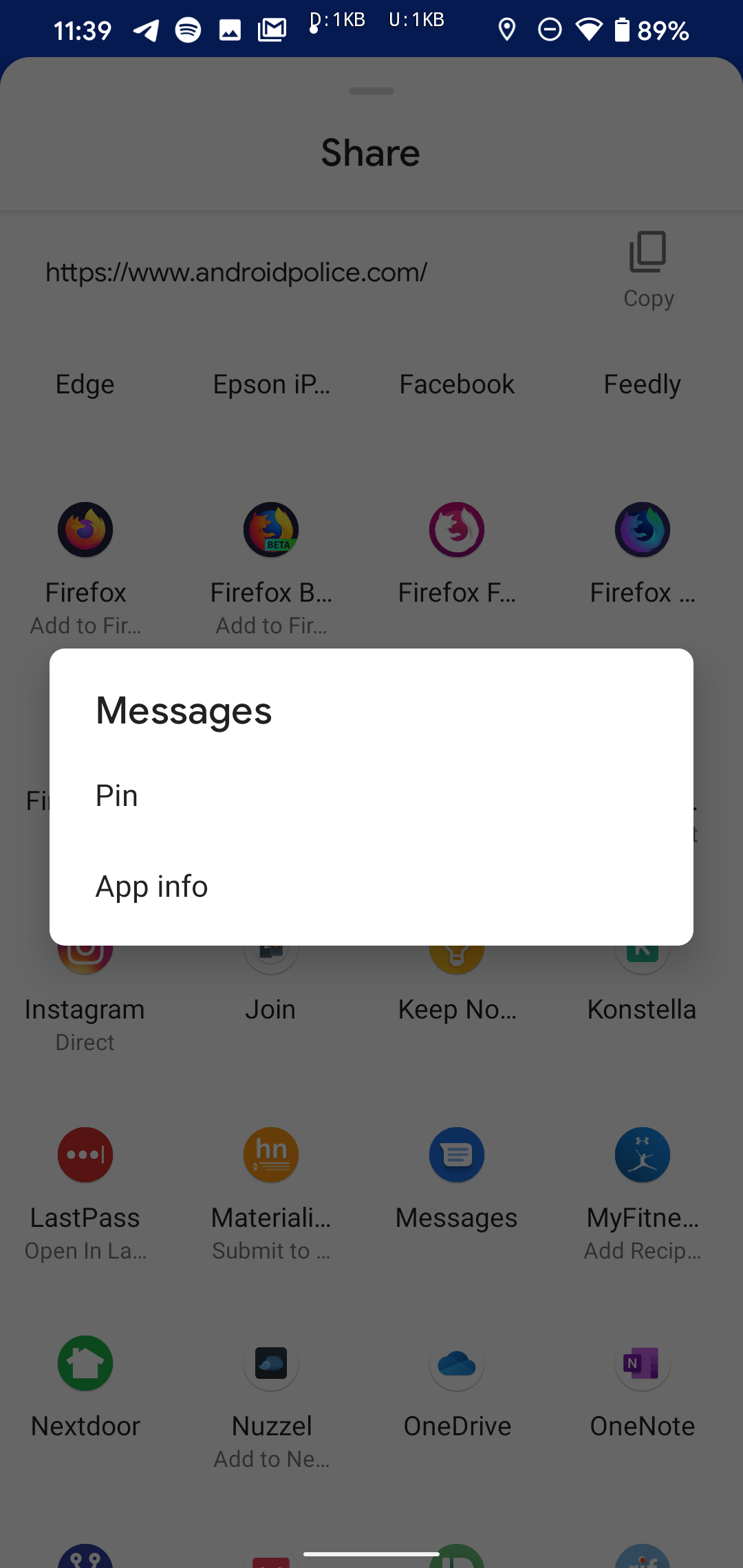 You can pin apps again in Android's share menu (Updated)