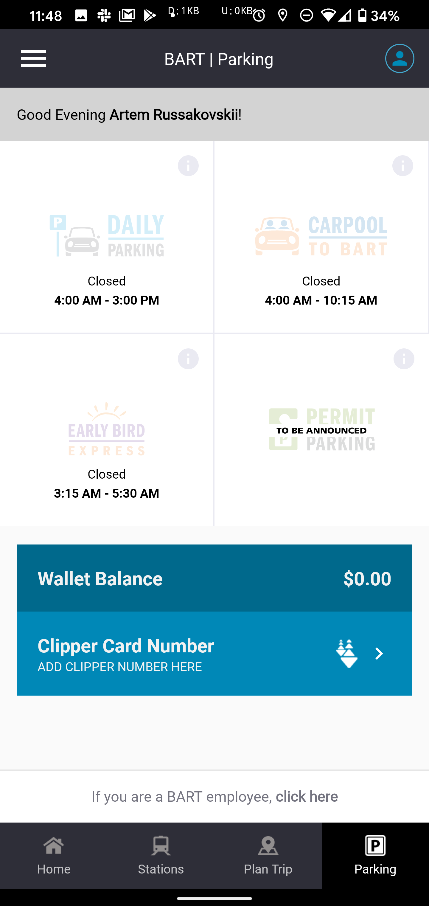 BART rolling out in-app payments for daily parking starting with 5 stations