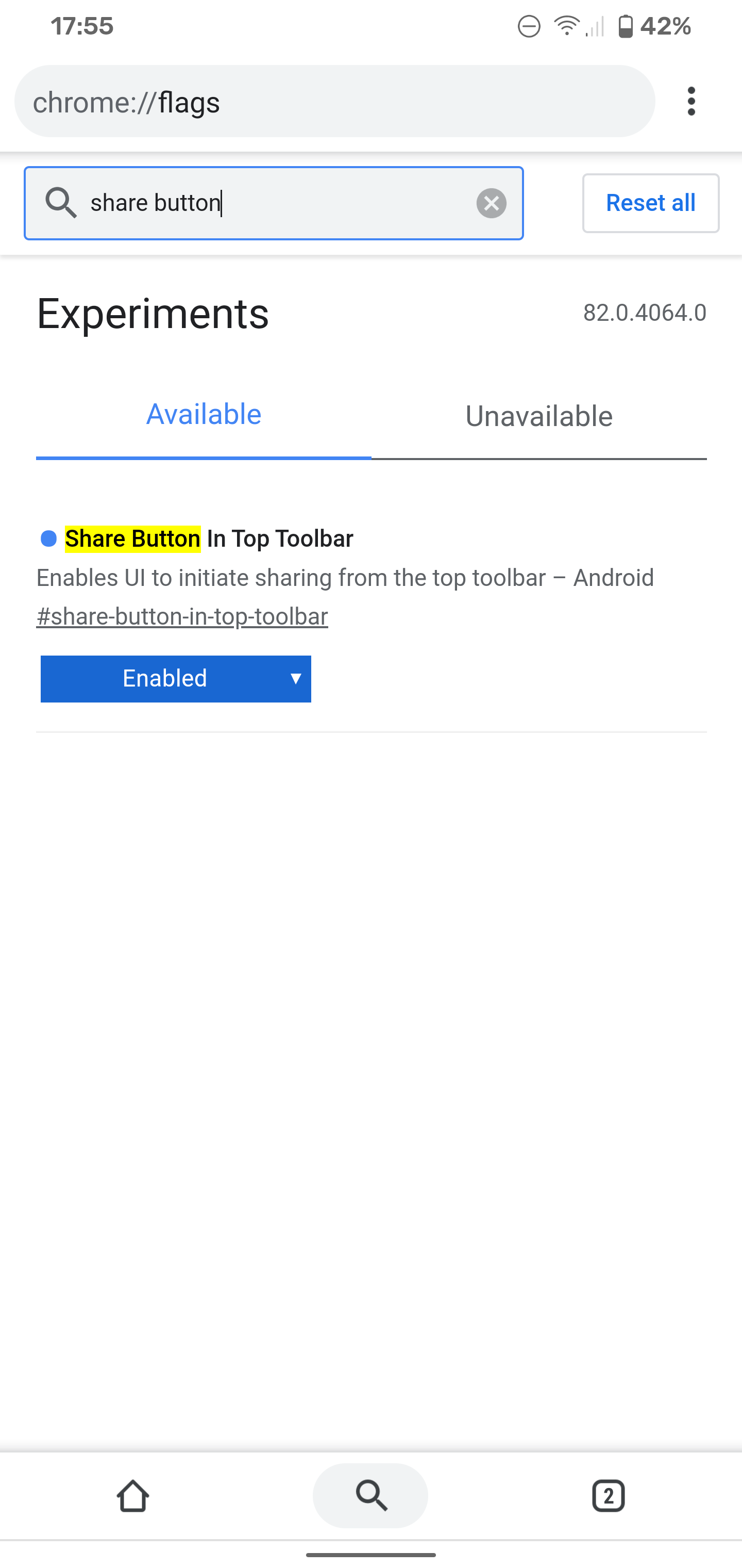 Chrome flag makes sharing web pages faster thanks to new toolbar button
