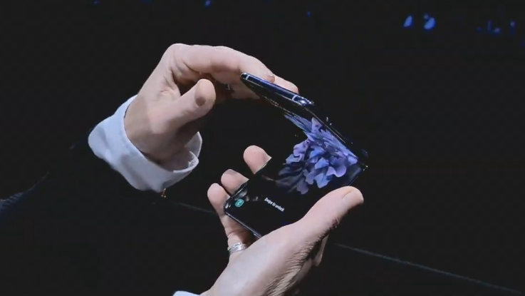 The Galaxy Z Flip is official: The world's first foldable glass smartphone