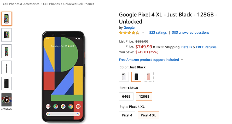 Pixel 4 and 128GB Pixel 4 XL drop to new all-time low pricing, both ...