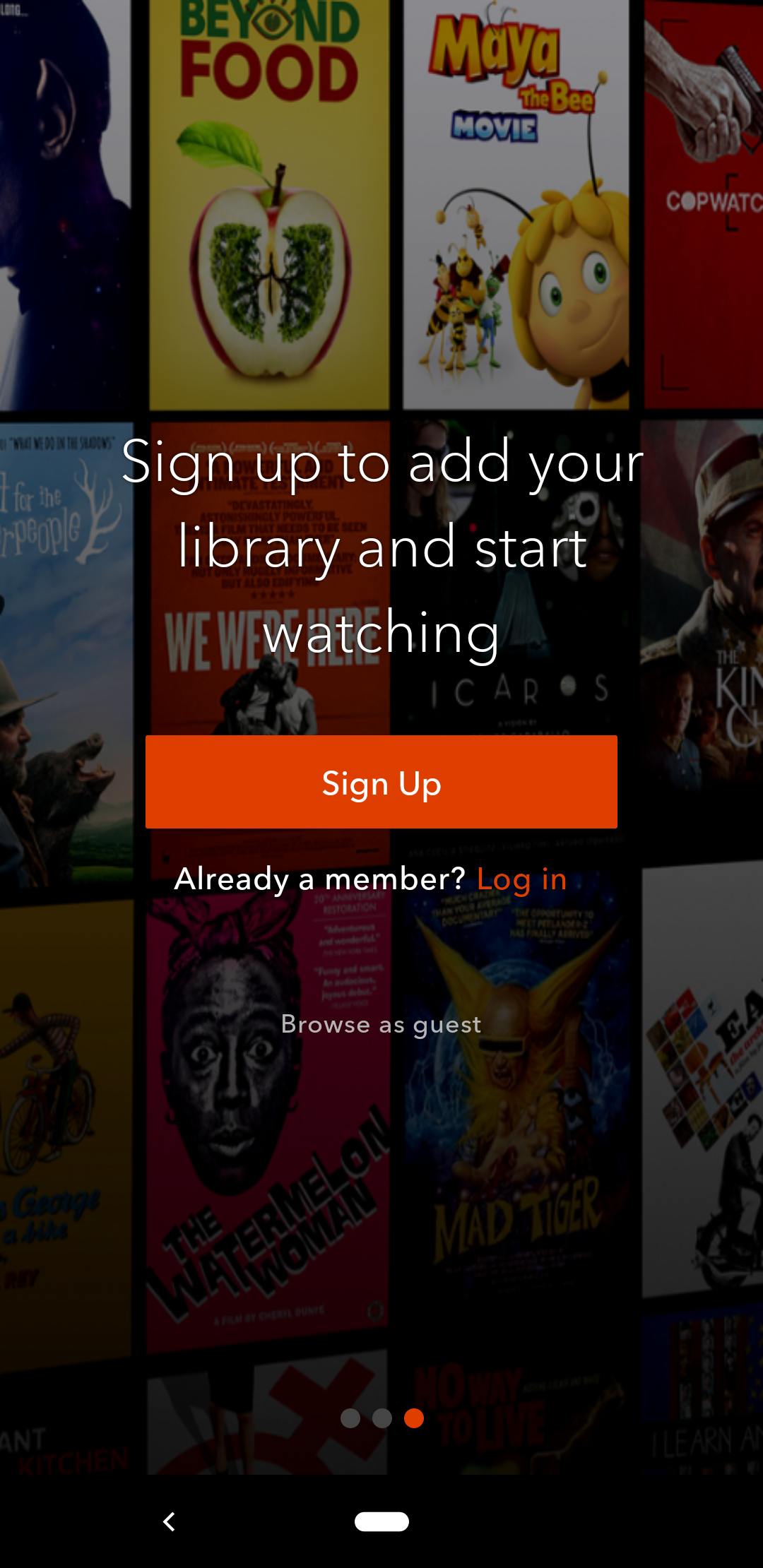 This app gives you free access to tons of movies via your local library