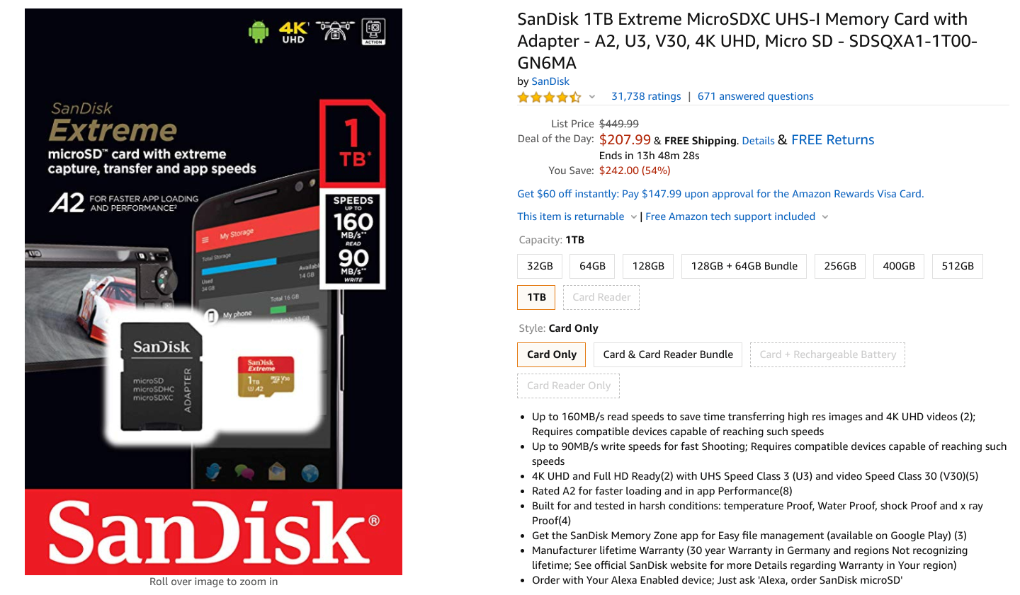 Sandisk MicroSD one-day sale drops select cards to all-time lows (up to ...