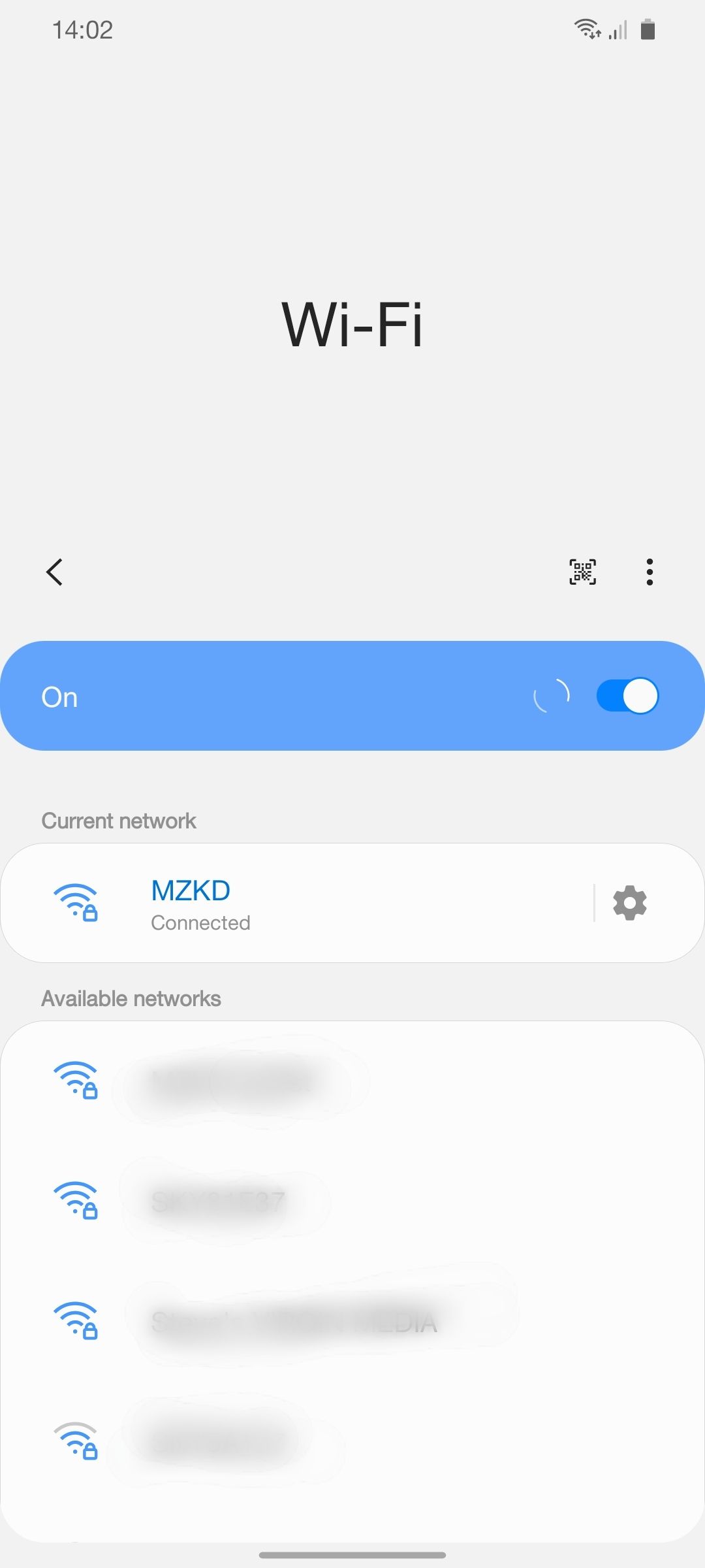 How to share Wifi networks on Samsung Galaxy phones
