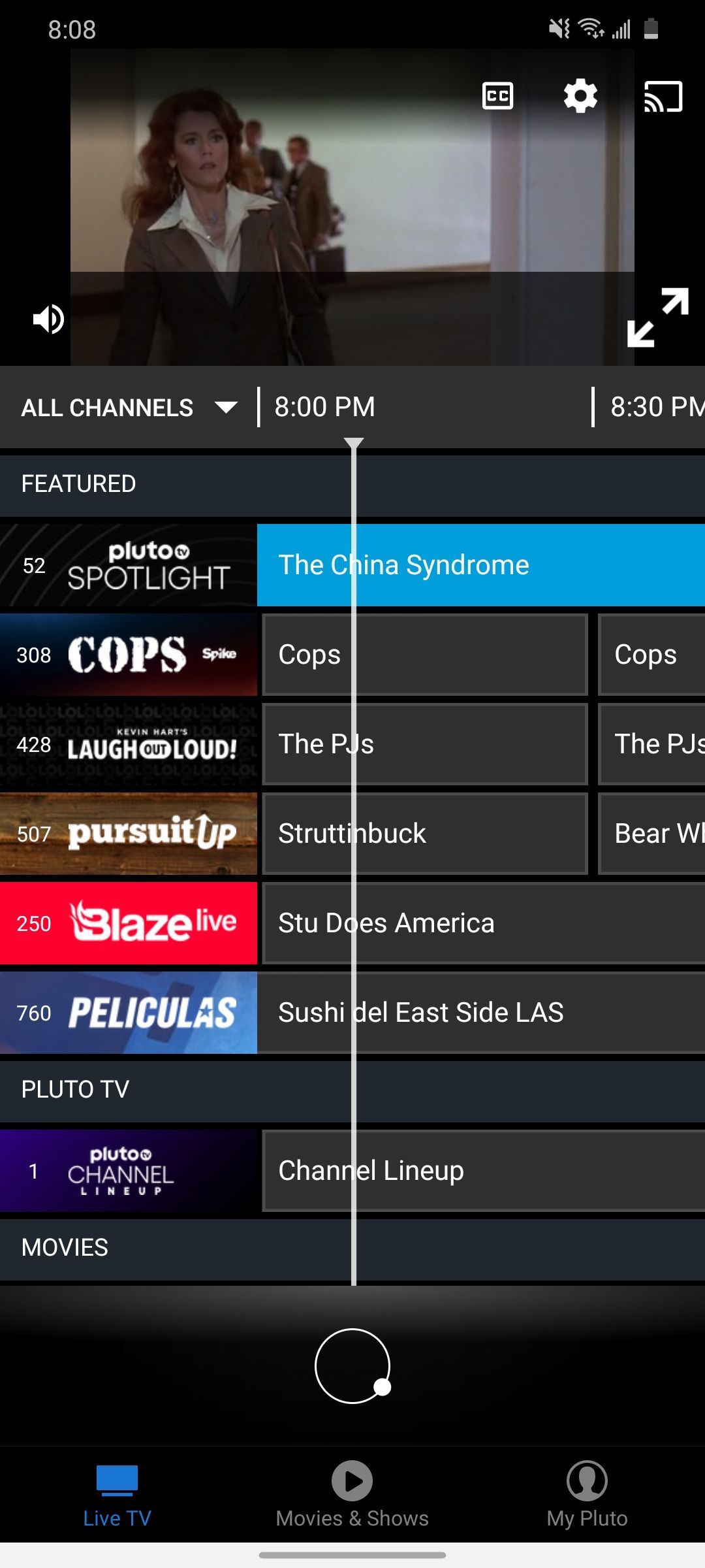 Pluto TV's latest update brings a new interface, drops picture-in ...