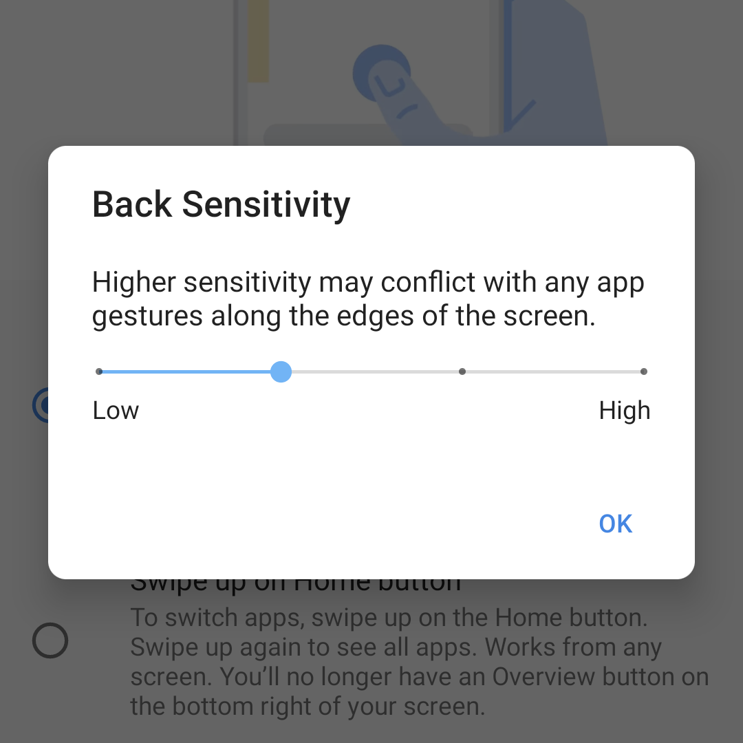 Android 11 DP3 adds independent left and right sensitivity options for ...