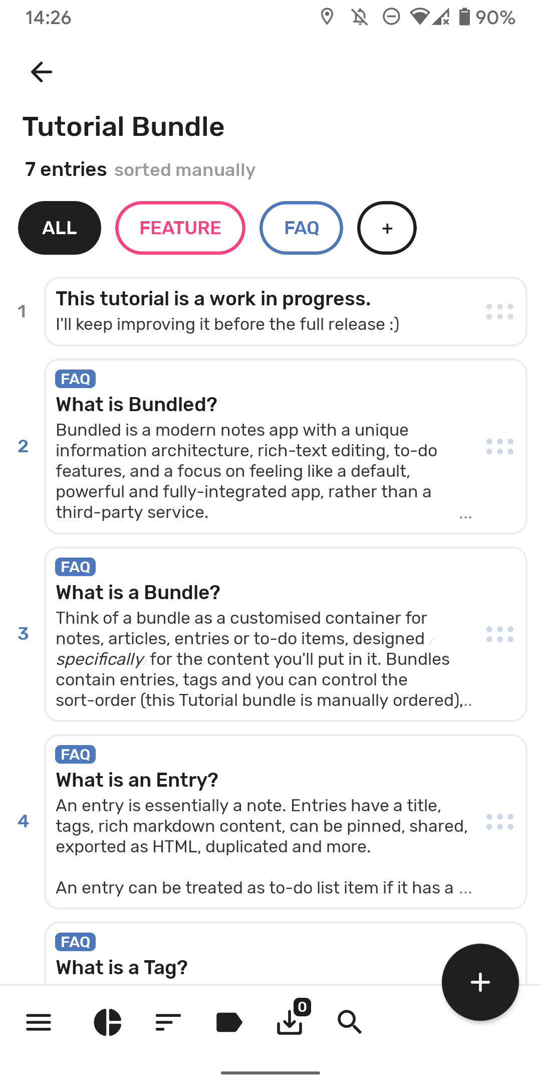 Bundled Notes is like Google Keep on steroids with added to-do list ...