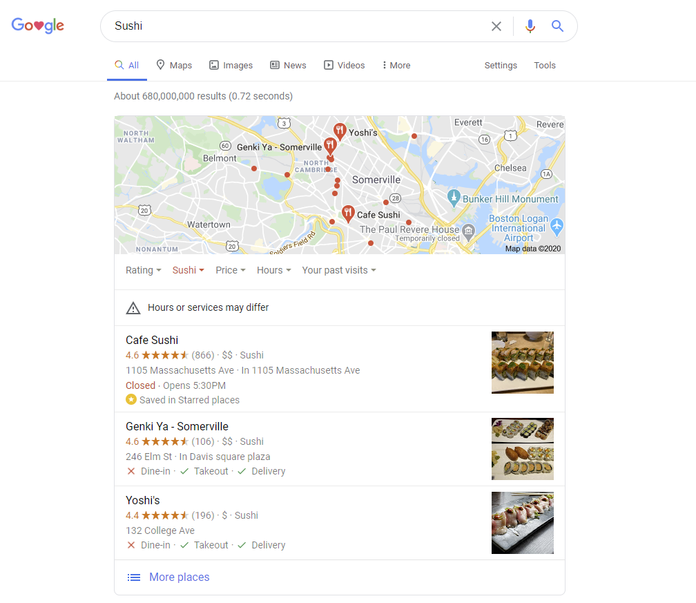 Google Maps makes it easier to find takeout and delivery food with ...