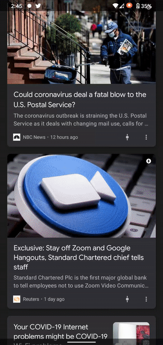Google Search's custom in-app browser is rolling out to more people