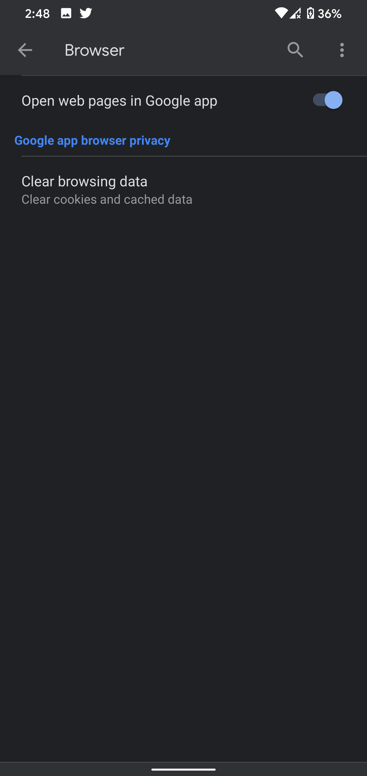 Google Search's custom in-app browser is rolling out to more people