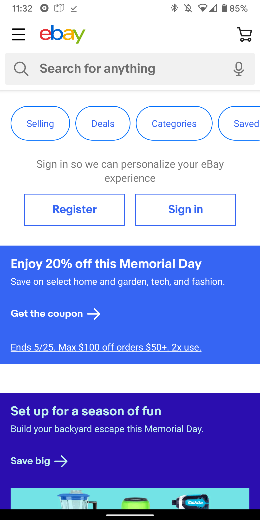 eBay's dark mode is official, rolling out to everyone through July