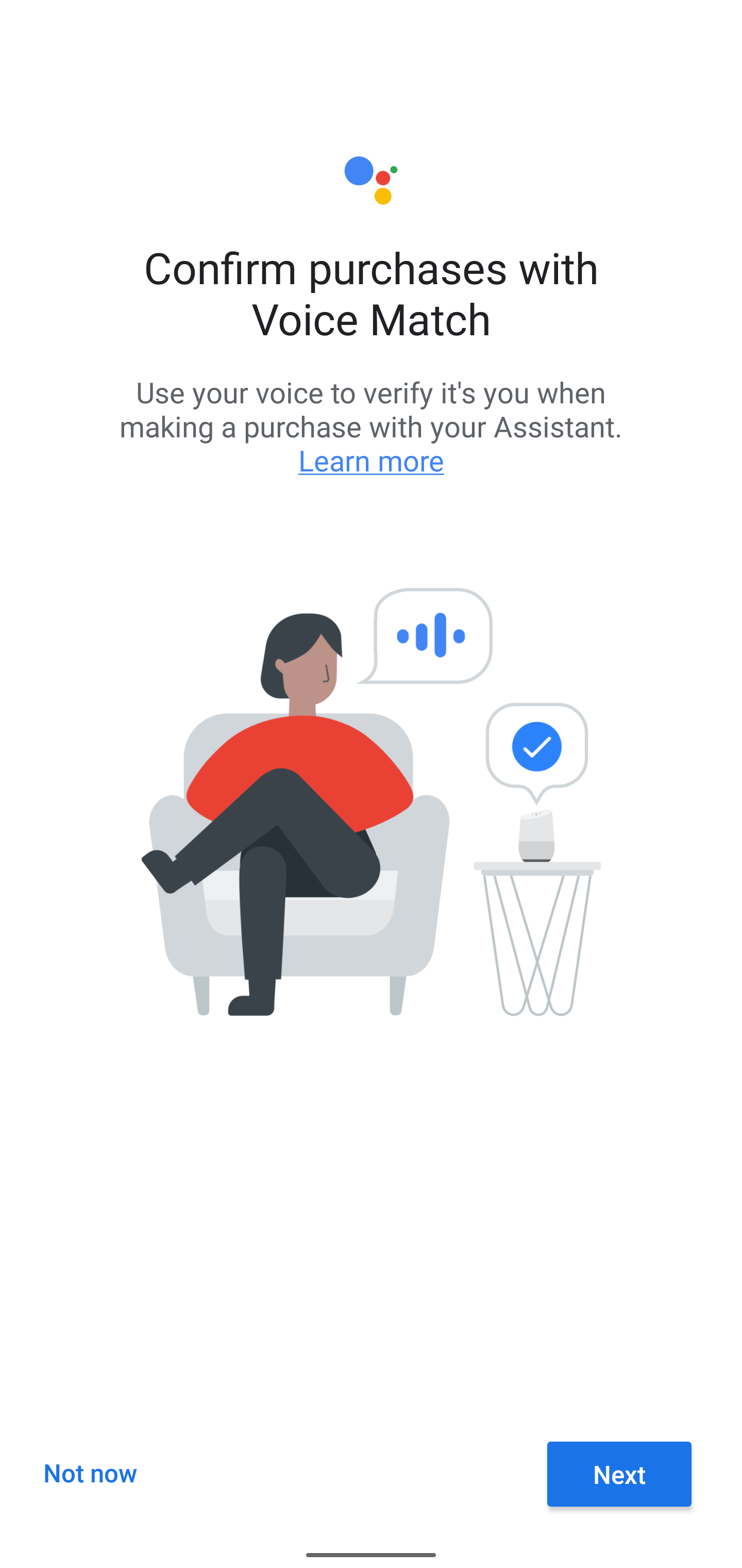 Google confirms new voice-confirmation feature for purchases in Assistant