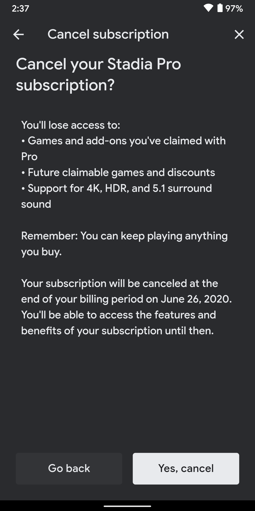 Stadia Pro trials are expiring. Here's how to make sure you don't get ...