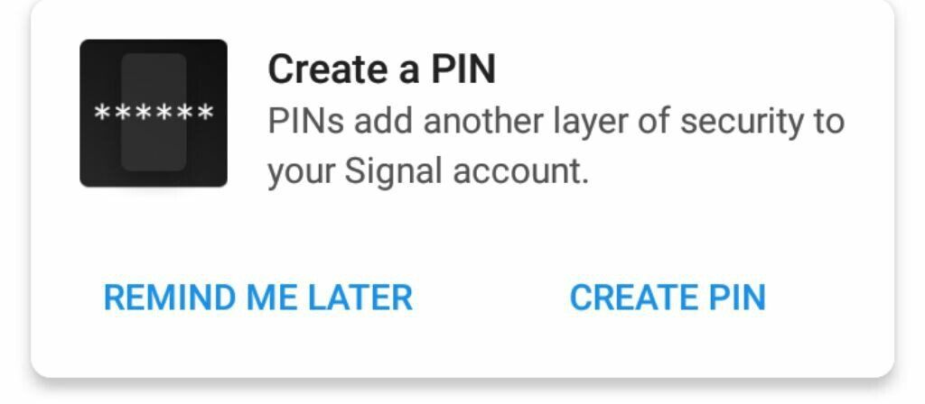 Following user backlash, Signal lowers one of its drastic PIN measures