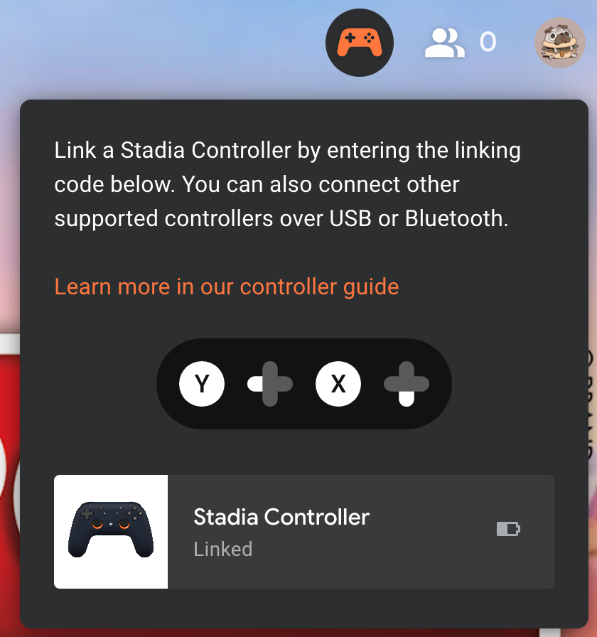 Stadia is rolling out support for its Wi-Fi controller on the web