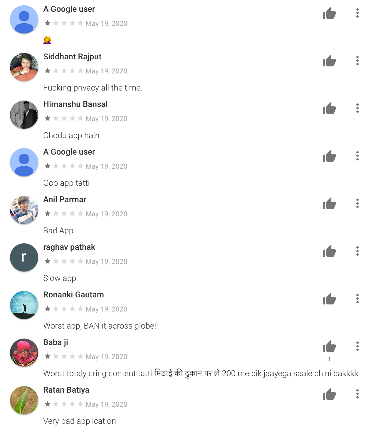 TikTok rating plummets to 2.0 stars as an Indian YouTuber's fanbase ...